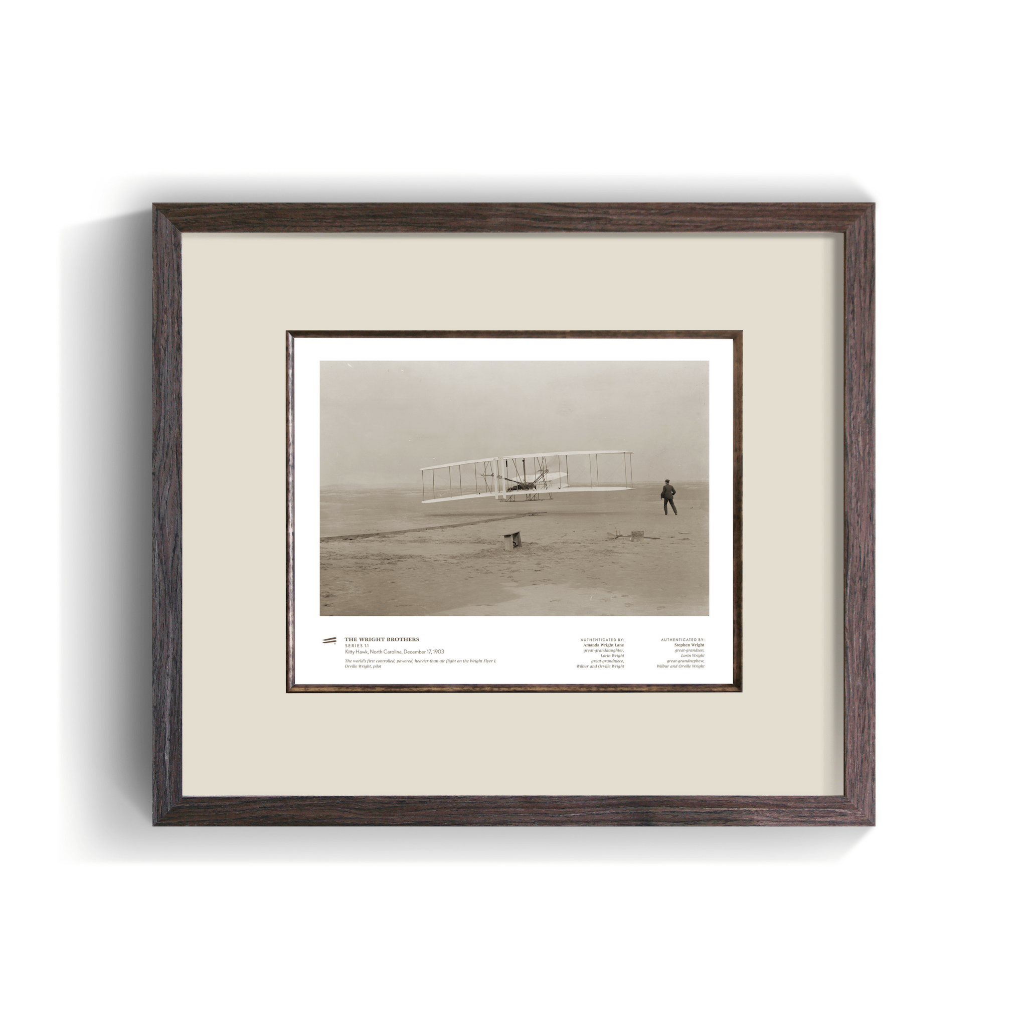 Kitty Hawk Series 1.1 | framed Giclée print (14x11)