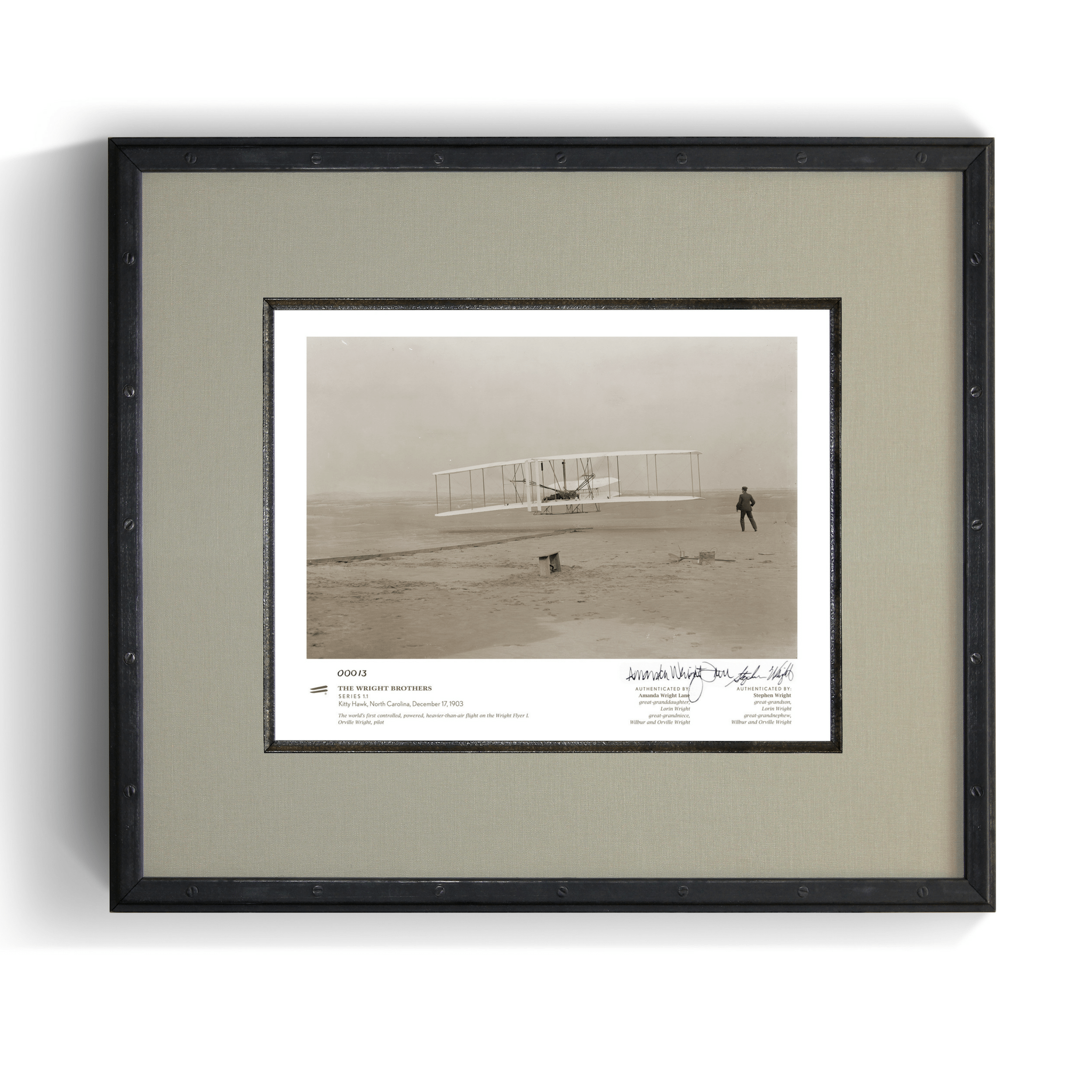 Kitty Hawk Series 1.1 | signed & framed Giclée print (14x11)